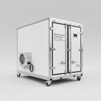 China Mobile Cold Room Refrigerated Truck Box with Fiberglass Reinforced Plastic and Extruded Polystyrene Foam Insulation for Overall Heat Transference <0.3W/M².K for sale