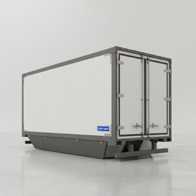 China FRP Refrigerated Truck Box with Vacuum Tech Panel and <0.3W/M².K Heat Transfer for Optimal Insulation for sale