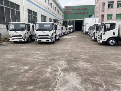 China Ice Cream Truck Body with 500 Liters Storage Capacity and 16 Hours Cooling Featuring High-Density Foam Insulation for sale