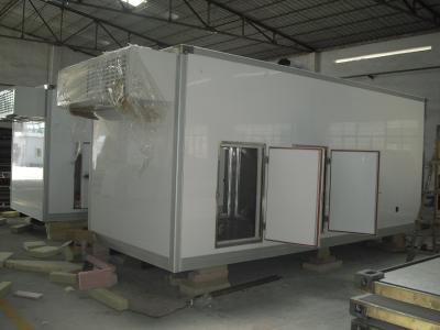 China Ice Cream Truck Body with 6.5 Feet Width and High-Density Foam Insulation Featuring Side Door Serving Window for sale