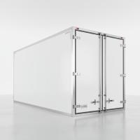 China Refrigerated Truck Box with Polyurethane Foam Insulation and Sandwich Panel Construction in Customizable Colors for sale
