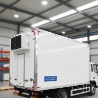 China Refrigerated Truck Box with Closed Sandwich Panel Structure and Polyurethane Foam Insulation for Excellent Water Impermeability for sale