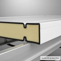 China Durable FRP Sandwich Panel Truck Box with PUR Polyurethanes PU Insulation Core and Closed Sandwich Panel Structure for Easy Installation for sale