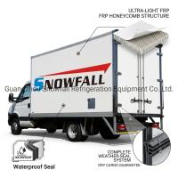 China Waterproof Sealed FRP Honeycomb Dry Cargo Box with Panel Kit Assembly System for sale