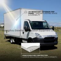 China UV Resistant Exterior FRP Panel Dry Freight Truck Box with Steel Floor Construction for sale