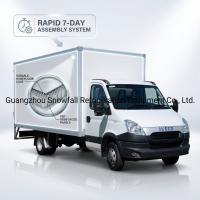 China Quick 7-Day Assembly FRP Honeycomb Dry Cargo Box with Panel Kit Assembly System for sale
