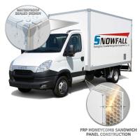 China Waterproof Sealed FRP Honeycomb Dry Cargo Box with Panel Kit Assembly System for sale