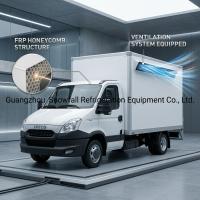 China Ventilation System Equipped FRP Honeycomb Dry Cargo Box with Panel Kit Assembly System for sale