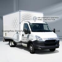 China Long Distance Transport FRP Composite Sandwich Dry Cargo Box with Quick Installation Design for sale
