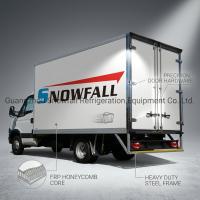 China Heavy Duty Steel Floor PP Core Dry Truck Body Box for Freight Transport Application for sale