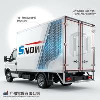 China Ventilation System Equipped FRP Honeycomb Dry Cargo Box with Panel Kit Assembly System for sale