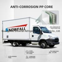 China Anti-Corrosion Coated PP Core Dry Truck Body Box for Freight Transport Application for sale