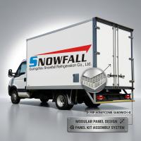 China Modular Panel Design FRP Honeycomb Dry Cargo Box with Panel Kit Assembly System for sale