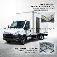 China CBU Complete Unit FRP Panel Dry Freight Truck Box with Steel Floor Construction for sale