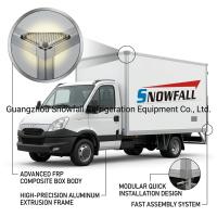 China Aluminum Extrusion Frame FRP Composite Sandwich Dry Cargo Box with Quick Installation Design for sale