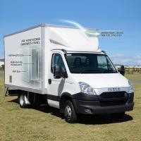 China Aerodynamic Nose Cone Lightweight Honeycomb Dry Truck Body for Reliable Cargo Transport for sale