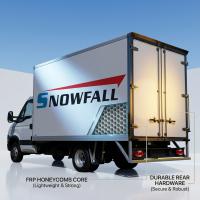 China Premium Finish White FRP Honeycomb Dry Cargo Box with Panel Kit Assembly System for sale