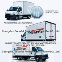 China Waterproof Sealed FRP Honeycomb Dry Cargo Box with Panel Kit Assembly System for sale