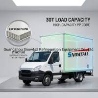 China High Capacity 30T Load PP Core Dry Truck Body Box for Freight Transport Application for sale