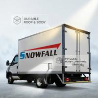 China Reinforced Roof Structure PP Core Dry Truck Body Box for Freight Transport Application for sale