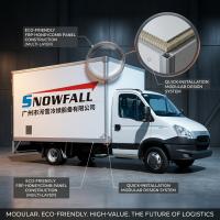 China Eco-Friendly Materials FRP Composite Sandwich Dry Cargo Box with Quick Installation Design for sale