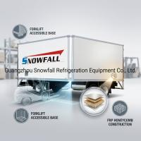 China Forklift Accessible Base FRP Honeycomb Dry Cargo Box with Panel Kit Assembly System for sale