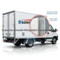 China Double Rear Swing Door Lightweight Honeycomb Dry Truck Body for Reliable Cargo Transport for sale