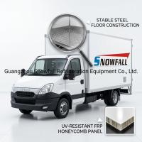 China UV Resistant Exterior FRP Panel Dry Freight Truck Box with Steel Floor Construction for sale