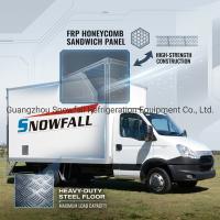 China Heavy Duty Steel Floor PP Core Dry Truck Body Box for Freight Transport Application for sale