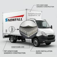 China Side Door Access Model FRP Composite Sandwich Dry Cargo Box with Quick Installation Design for sale