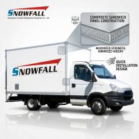China Compact 2m Mini Size FRP Composite Sandwich Dry Cargo Box with Quick Installation Design for sale