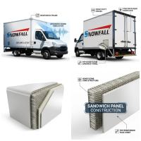 China Sound Insulation Optimized FRP Composite Sandwich Dry Cargo Box with Quick Installation Design for sale