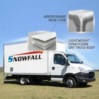 China Aerodynamic Nose Cone Lightweight Honeycomb Dry Truck Body for Reliable Cargo Transport for sale