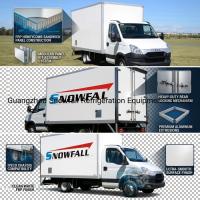 China Premium Finish White FRP Honeycomb Dry Cargo Box with Panel Kit Assembly System for sale