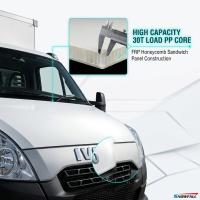 China High Capacity 30T Load PP Core Dry Truck Body Box for Freight Transport Application for sale