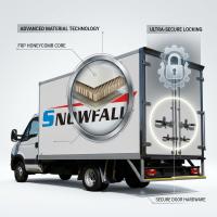 China Eco-Friendly Materials FRP Composite Sandwich Dry Cargo Box with Quick Installation Design for sale