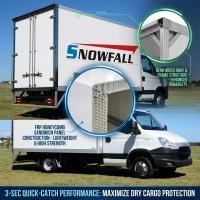 China Reinforced Roof Structure PP Core Dry Truck Body Box for Freight Transport Application for sale
