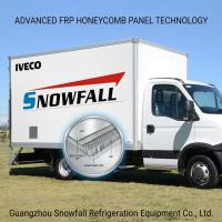 China CBU Complete Unit FRP Panel Dry Freight Truck Box with Steel Floor Construction for sale