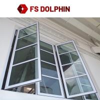 China Waterproof Aluminum Casement Window Double Glazed Tilt And Turn Window for sale