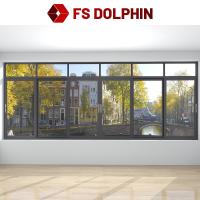 China Double Glazed Aluminum Sliding Window Horizontal Opening For Hotel Residential Apartment for sale