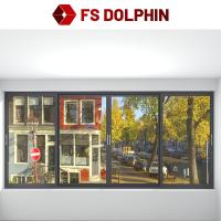 China Sash Design Aluminium Frame Sliding Window Energy Saving Double Glass Glazed for sale