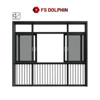 China Powder Coating Aluminium Frame Sliding Window Anodizing For School Construction for sale
