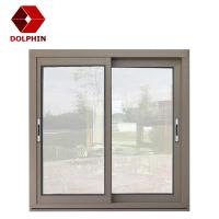 China Powder Coating Aluminium Frame Sliding Window Anodizing For School Construction for sale