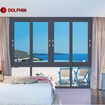 China DOLPHIN Sliding Door Interior With Sliding Window Design Sliding Windows for sale