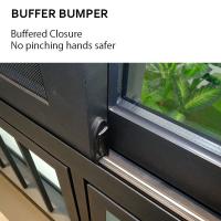 China Aluminum Glass Sliding Window For Villa , Horizontal Aluminum Profile Sliding Windows for sale