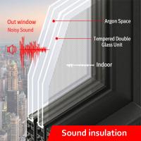China Aluminum Glass Sliding Window For Villa , Horizontal Aluminum Profile Sliding Windows for sale