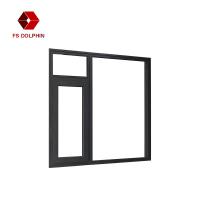 China Anti Scratch Aluminum Casement Window Double Glazed Size Customized for sale