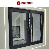China Custom Aluminium Frame Casement Window Roller Blind Curtain For Home for sale