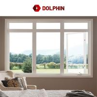 China Thermal Break Aluminum Casement Window Double Toughened Glass Aluminum Windows for sale