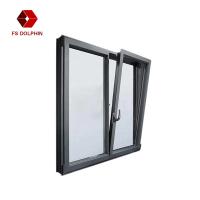China Aluminum Alloy Frame Casement Storm Windows Open Inside Push And Pull Swing Windows for sale